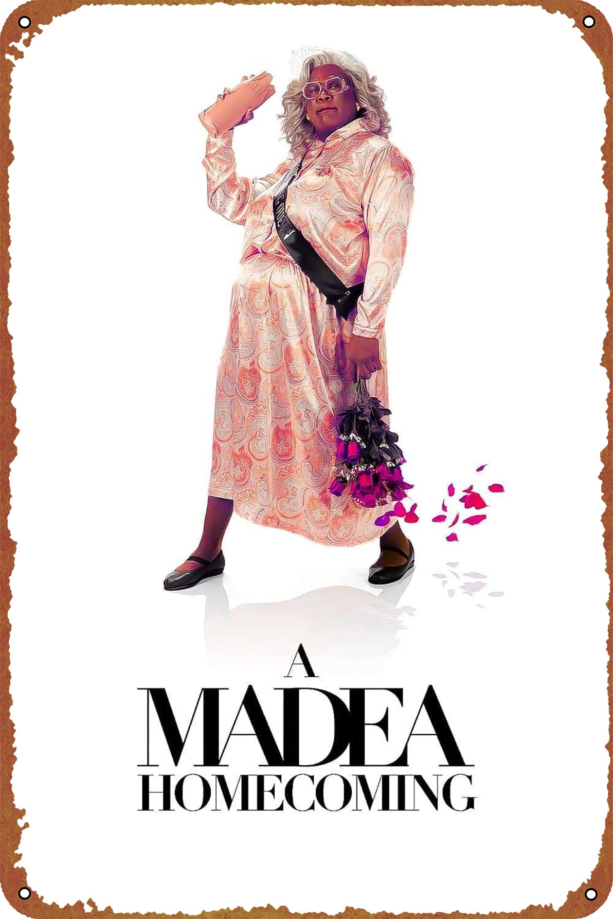Amazon.com : Tyler Perry's A Madea Homecoming Movie Poster Tin Sign ...