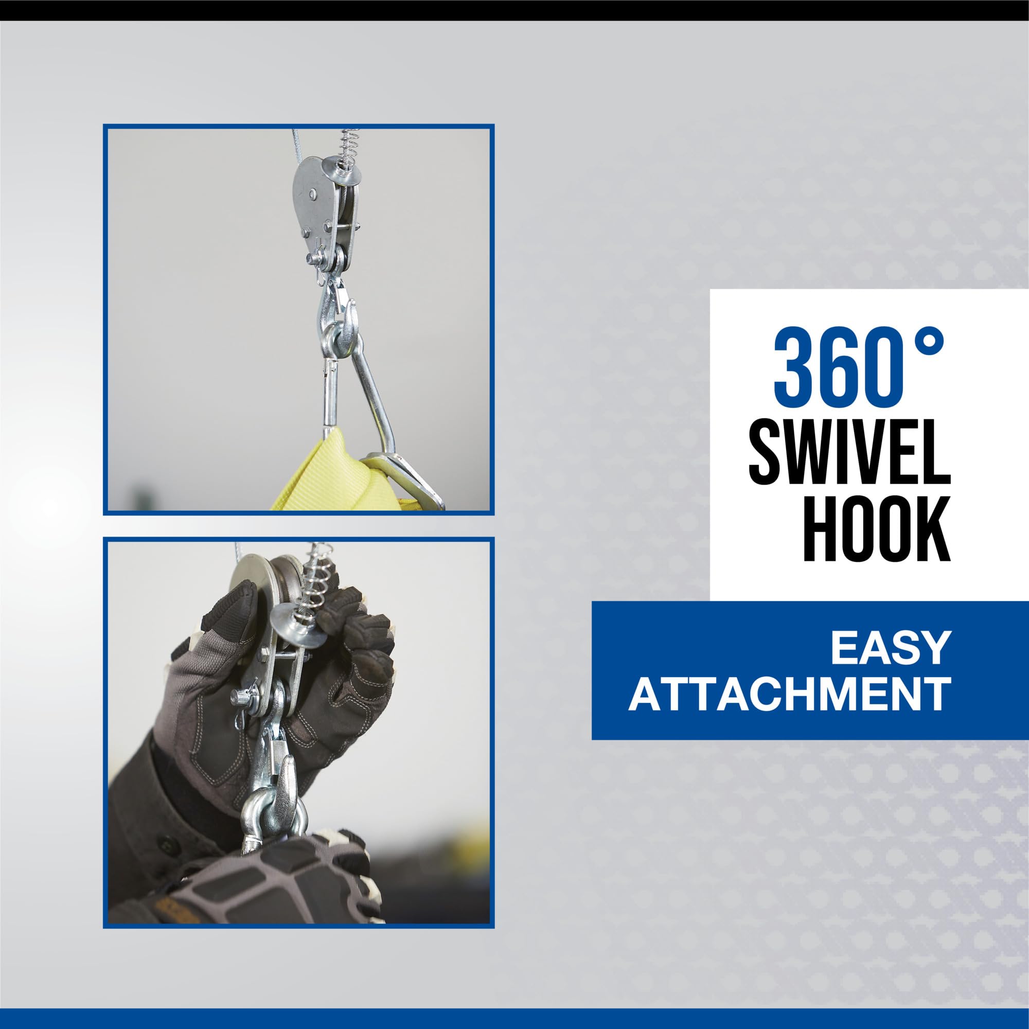 Snapklik.com : Strongway Electric Cable Hoist 1100-lb. Single-Line ...