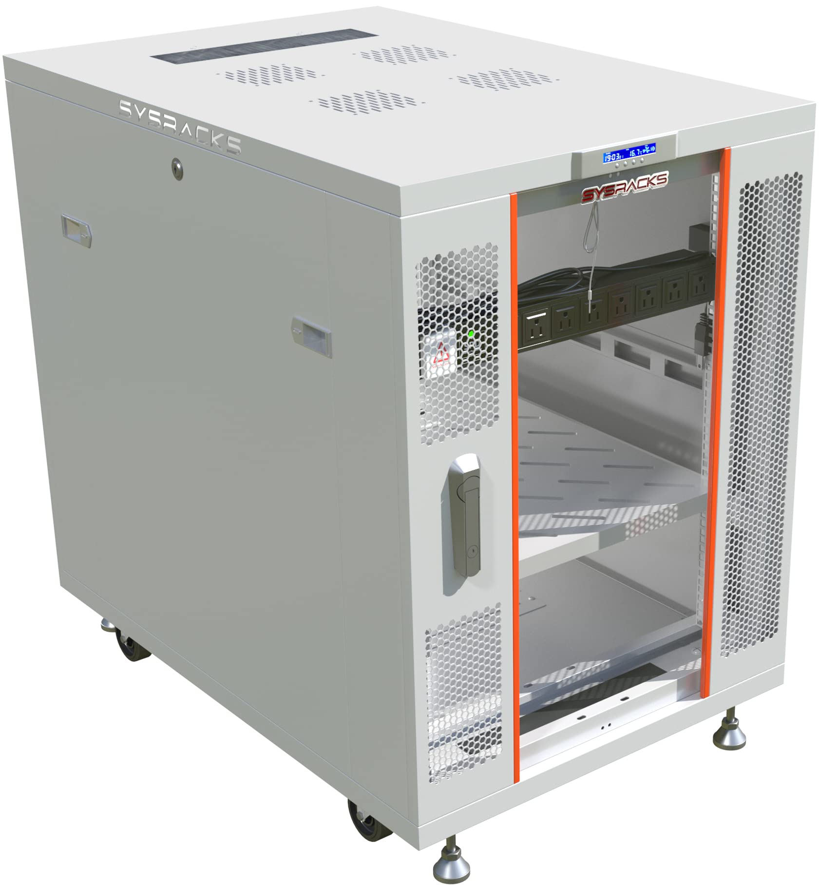 Amazon.com: Sysracks 22U Lockable Server Rack Cabinet with 35-Inch ...