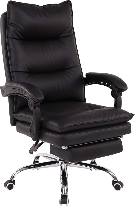 CLP Kontorsstol Power med konstläderöverdrag I ergonomisk kontorsfåtölj ...