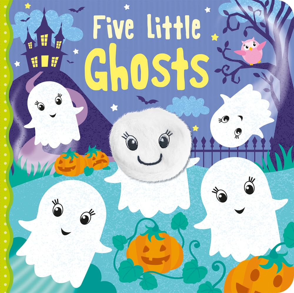 Five Little Ghosts (Finger Puppet Books): Lily, Amber: 9781789581867 ...