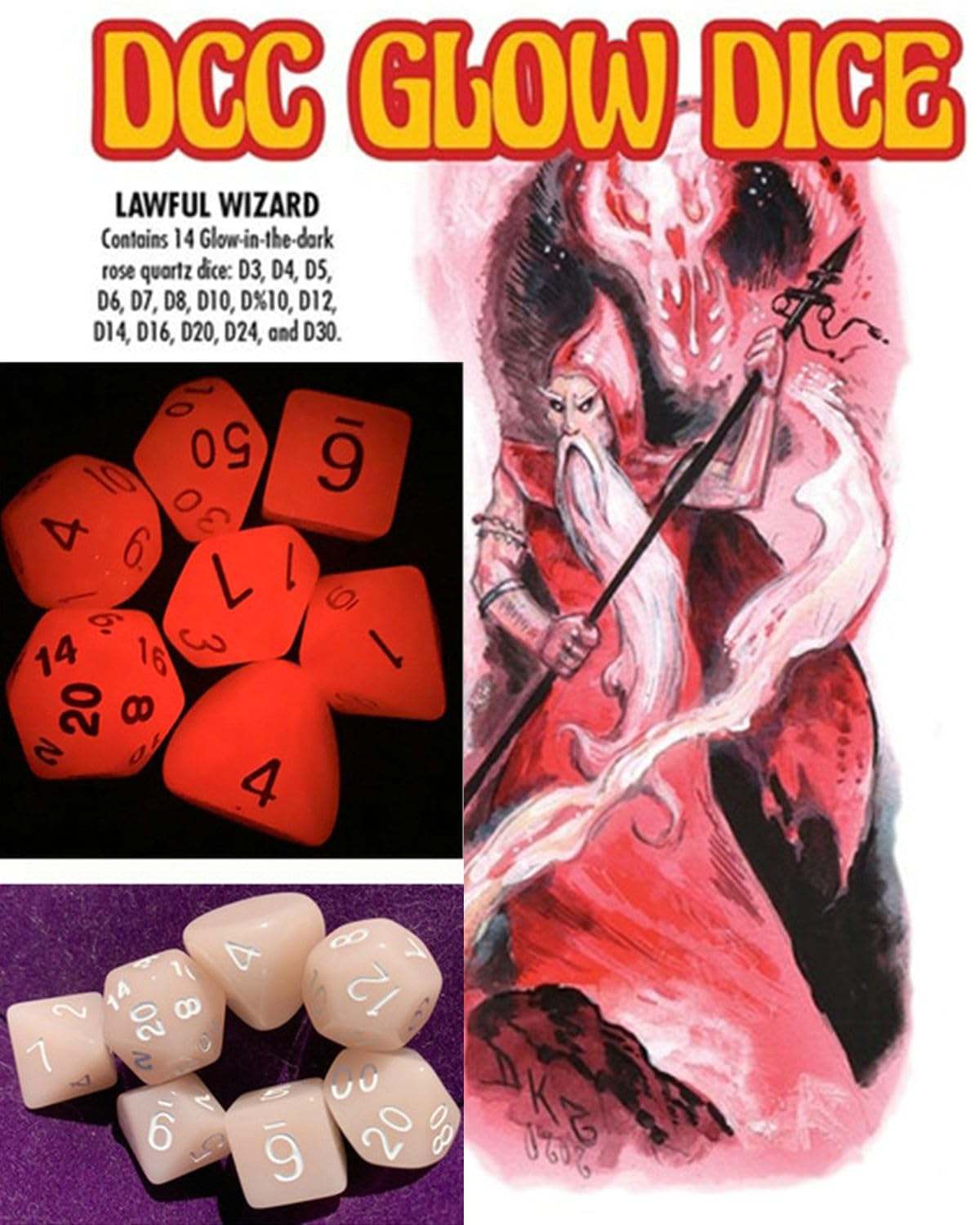 DCC Glow Dice - Lawful Wizard: Stroh, Harley, Kovacs, Doug ...