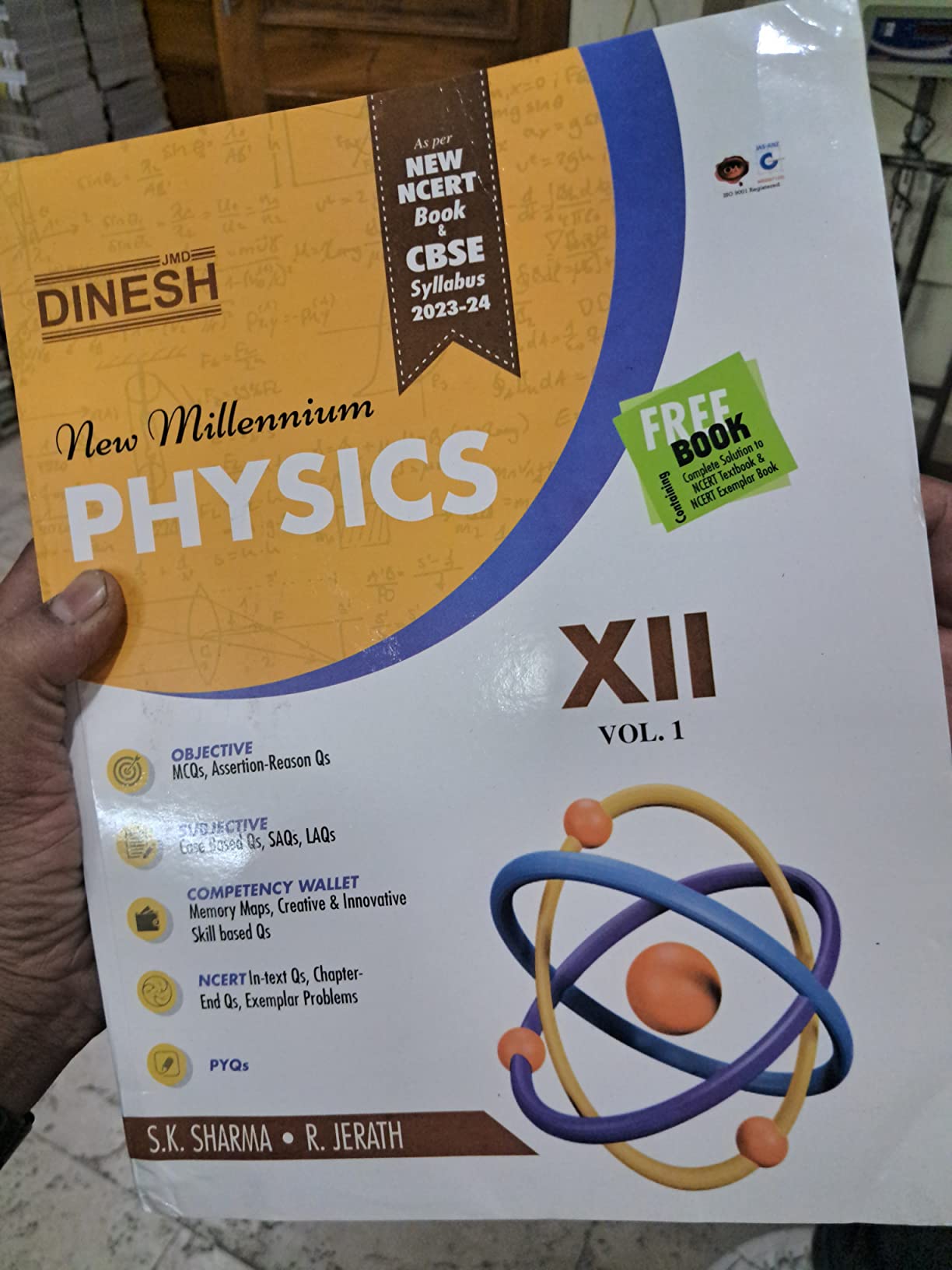DINESH XCEL Series New Millennium Physics Book Class 12 CBSE