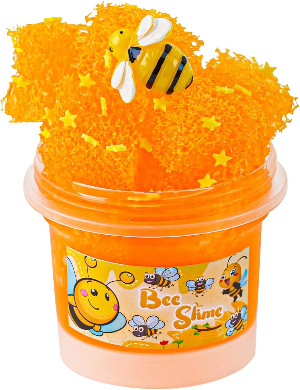 Honeycomb Slime - Squeeze for POP Sound, Non-Sticky Crunchy Sensory Toy ...