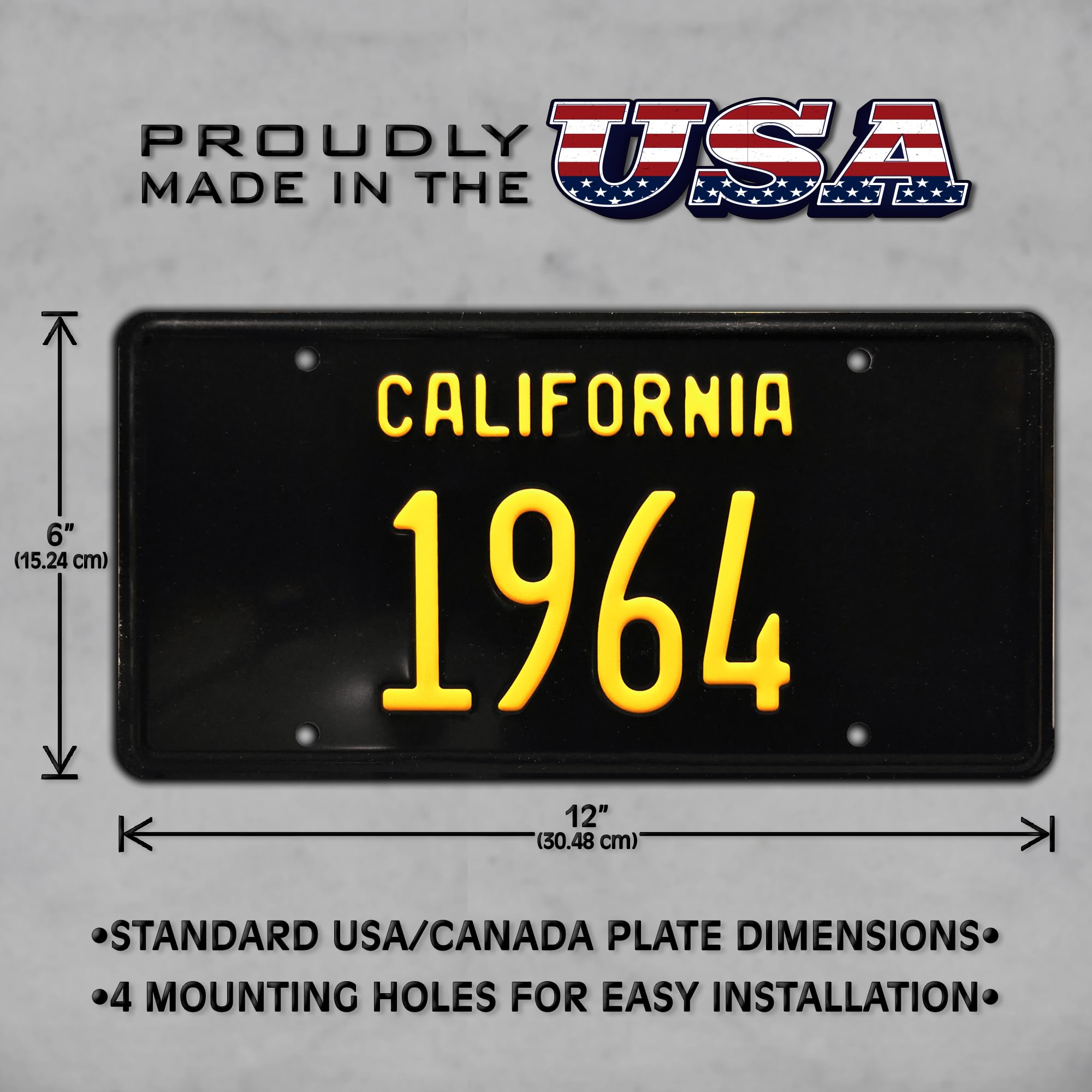 Bullitt JJZ 109 Metal Stamped License Plate