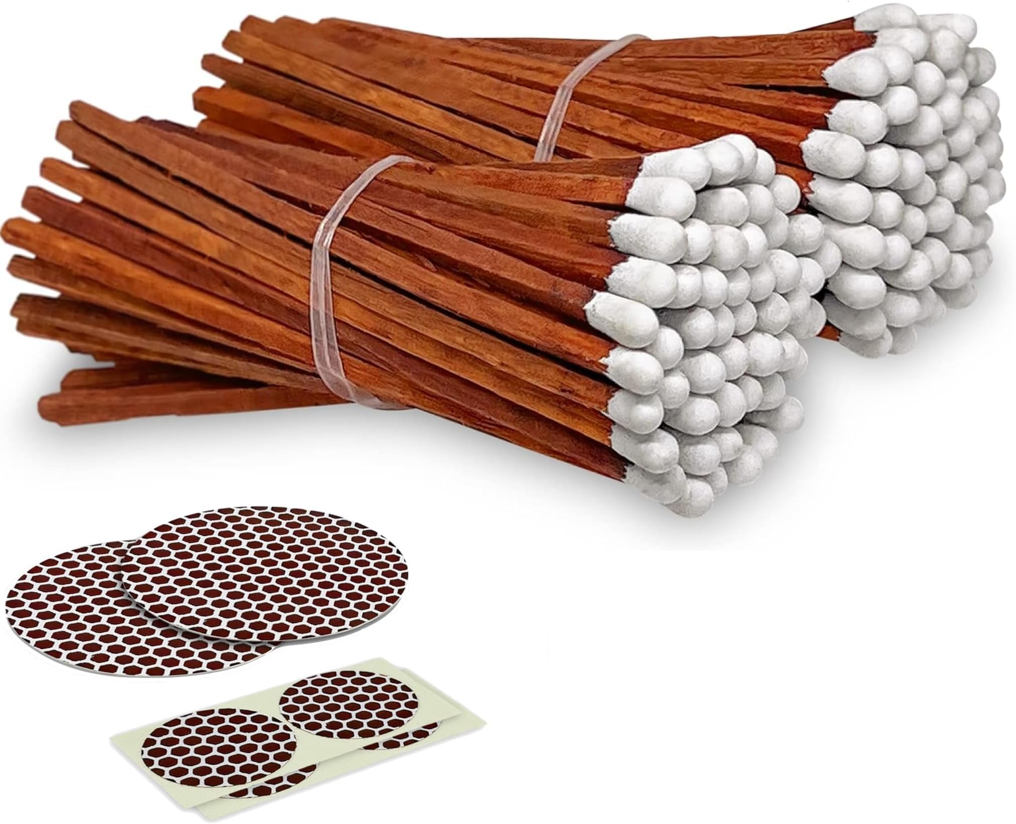 Amazon.com: 4" Steel Blue Matches (100 Count, with Striking Stickers ...