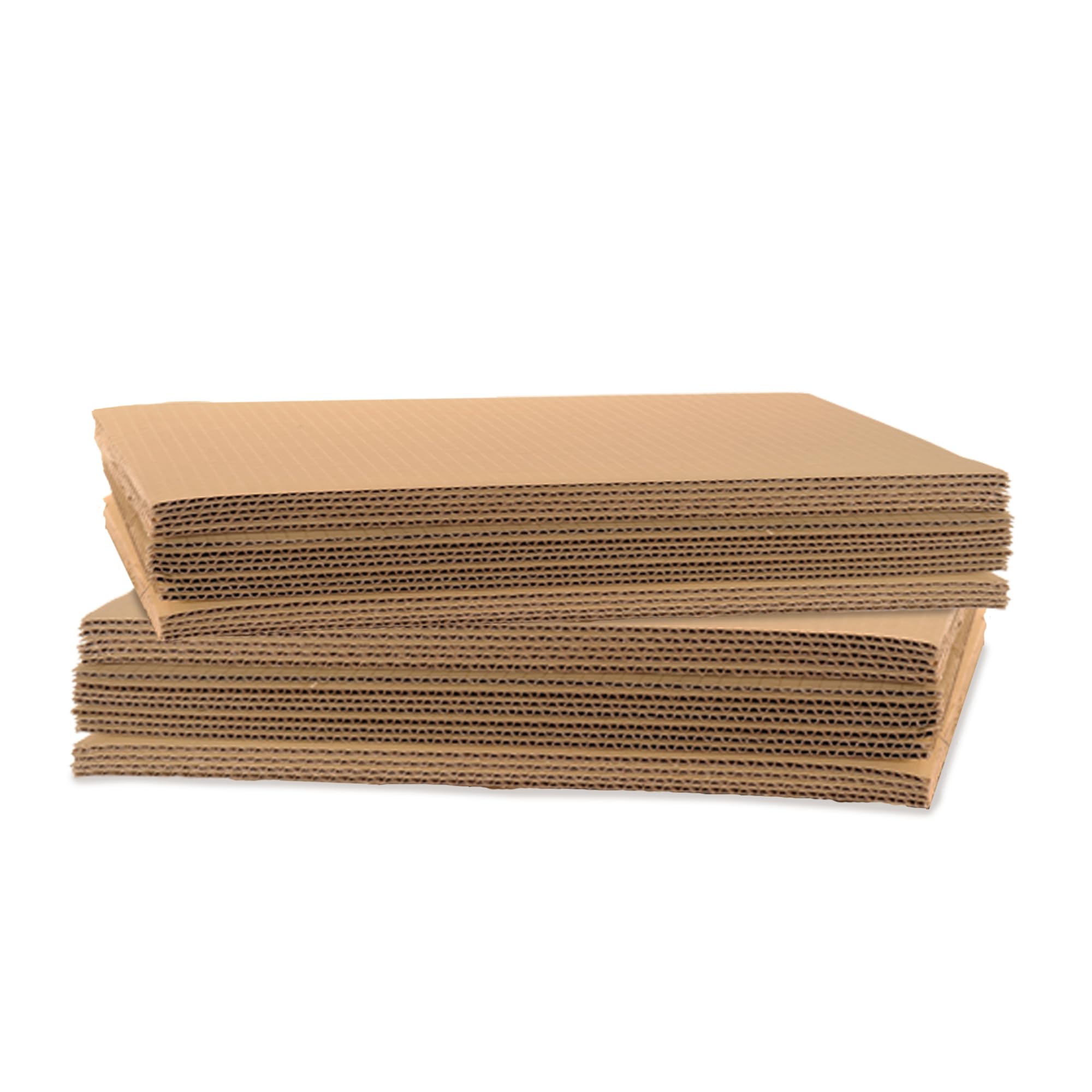 Amazon.com : Corrugated Cardboard Sheets 20''x20”- (1/8” Thick) | 200 ...