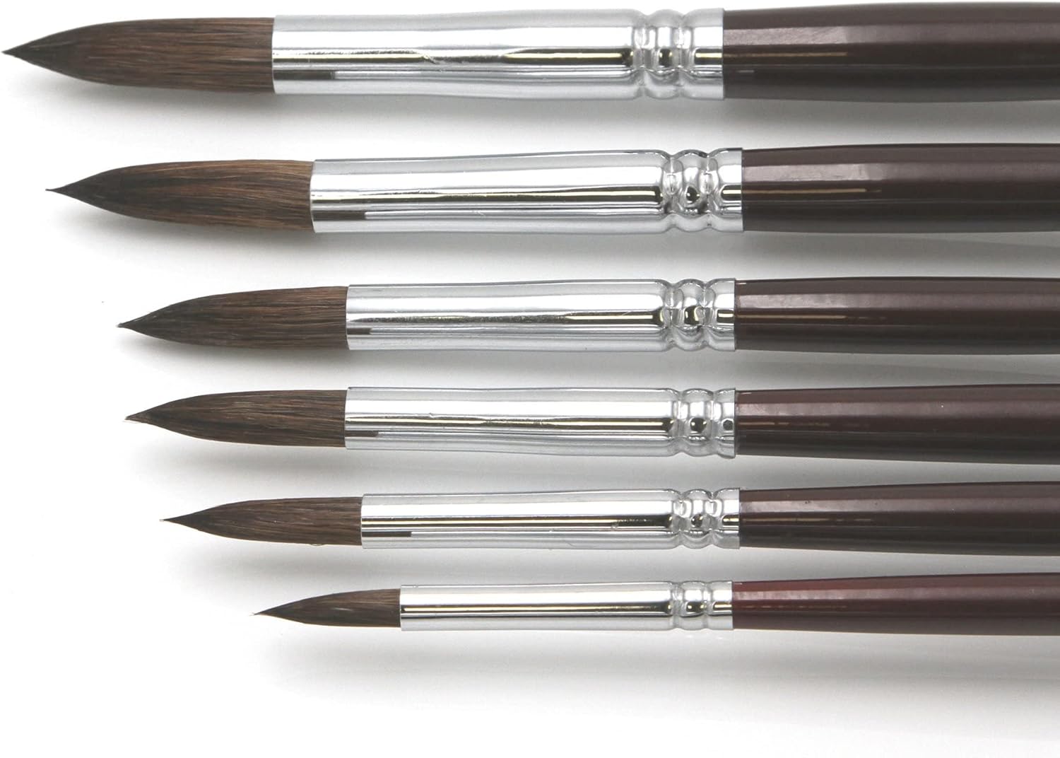 Paintersisters Künstler Pinselset 2" für Acryl & Ölfarbe, 6 hochwertige ...