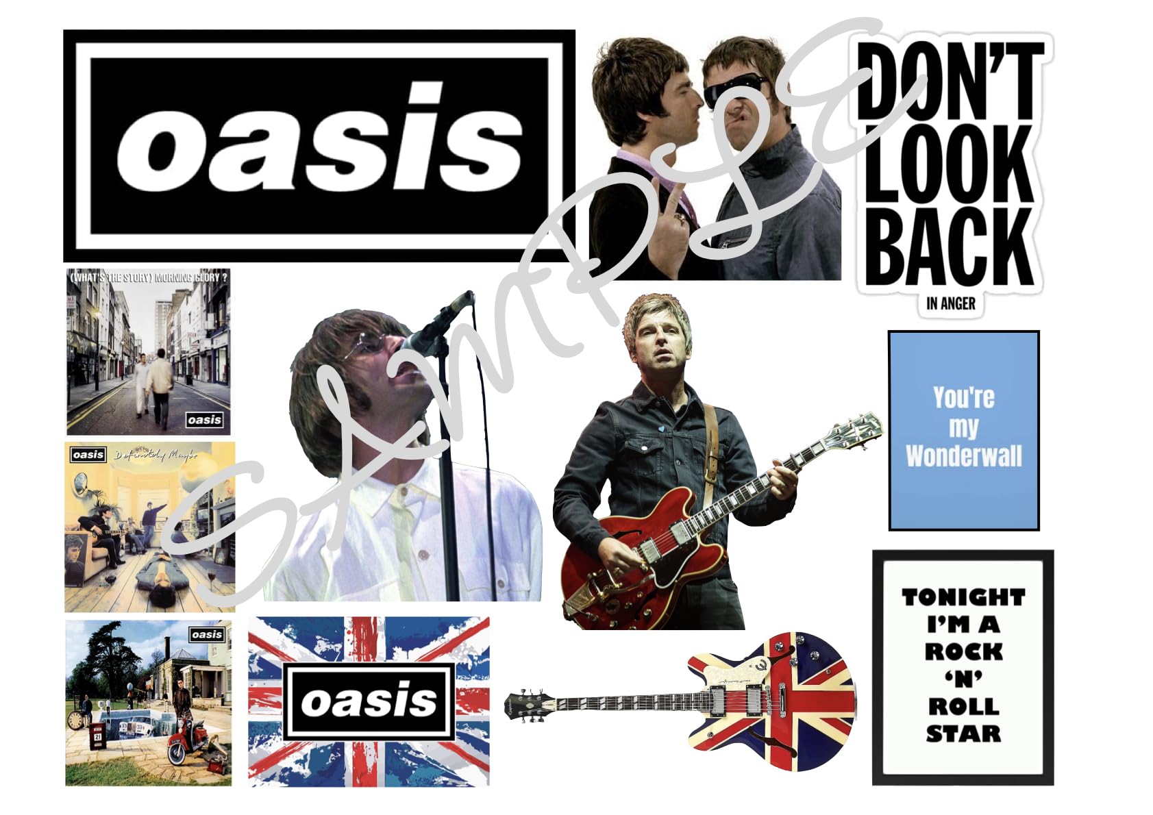 Oasis Edible Icing Sheet A4 Cake Toppers : Amazon.co.uk: Grocery