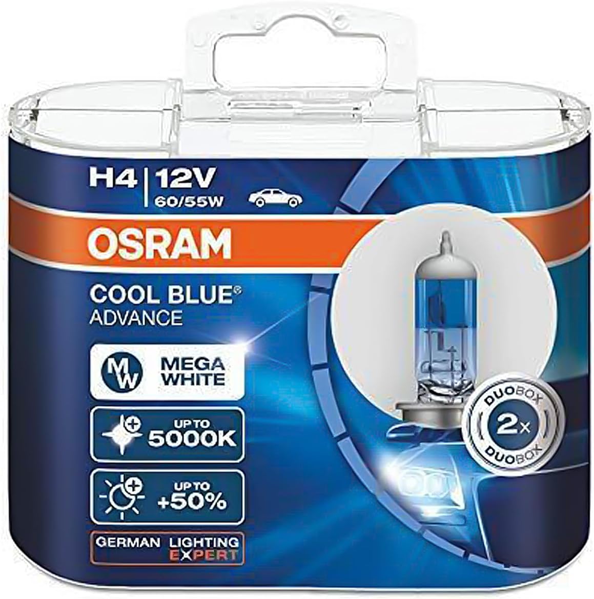 Amazon.com: OSRAM Original 12V HB2 halogen headlamp bulb 9003L 1 piece ...