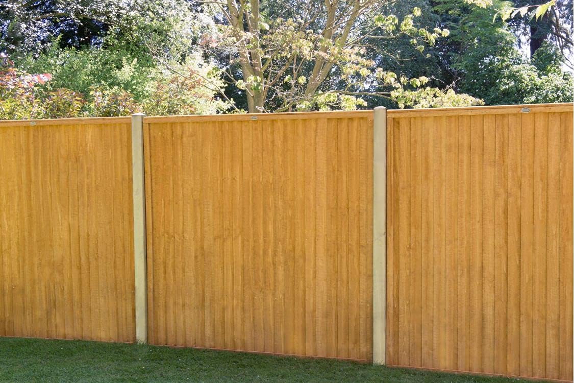 Wooden Super Lap Fence Panel Treated Timber 1.83 Metre Wide x 1.83 ...