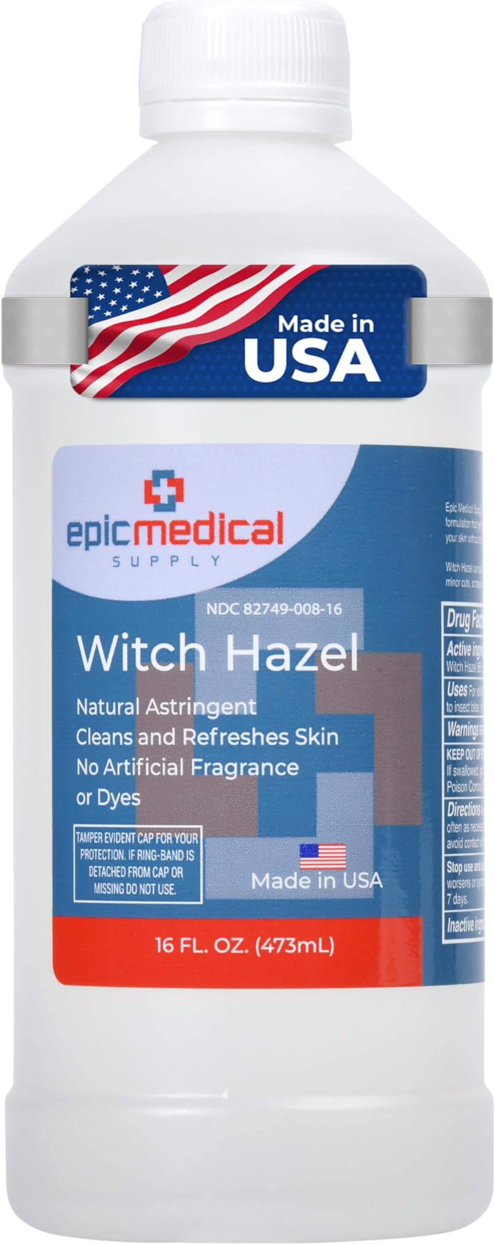 Amazon.com: T.N. Dickinson's Witch Hazel 100% Natural Astringent for ...