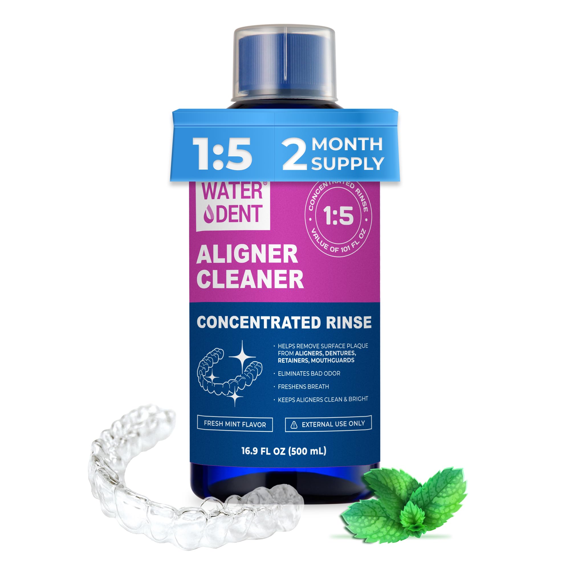 Amazon.com: ALIGNER Cleaner Rinse | Concentrated | Clean INVISIALIGN ...