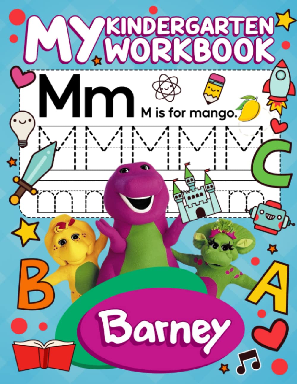 Buy Barney My Kindergarten Workbook: The Complete Simple ing Words ...