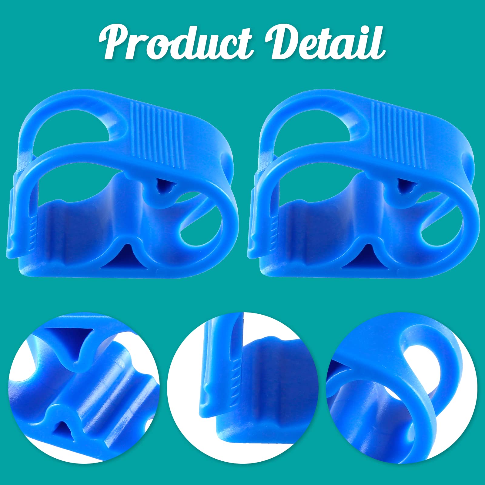 Plastic Clamps For Tubing 50PCS Large Plastic Tubing Clips Adjustable
