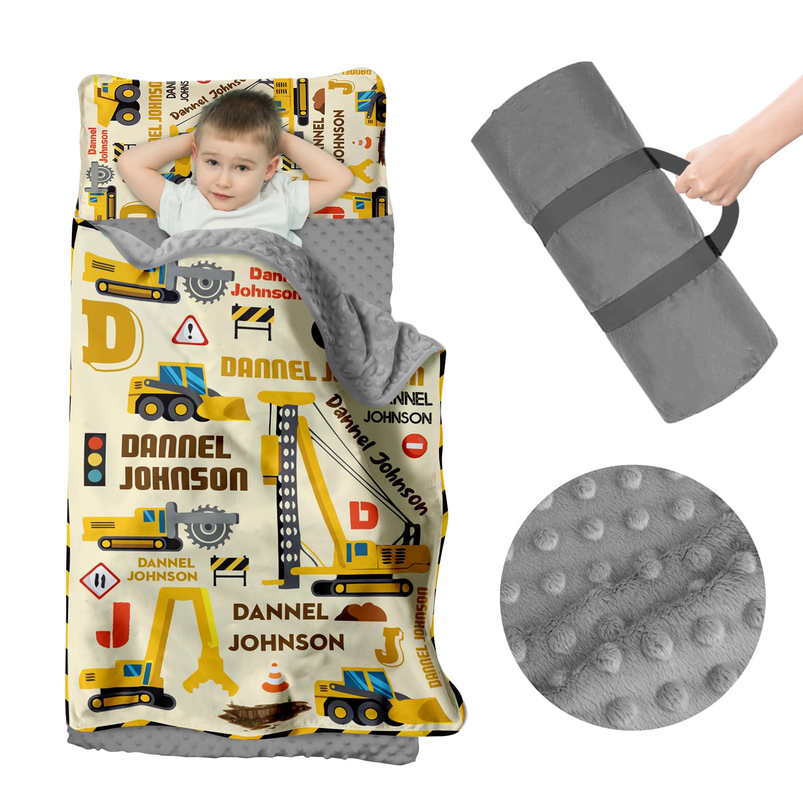 Amazon.com: Dyoart Custom Toddler Nap Mat for Preschool - Personalized ...