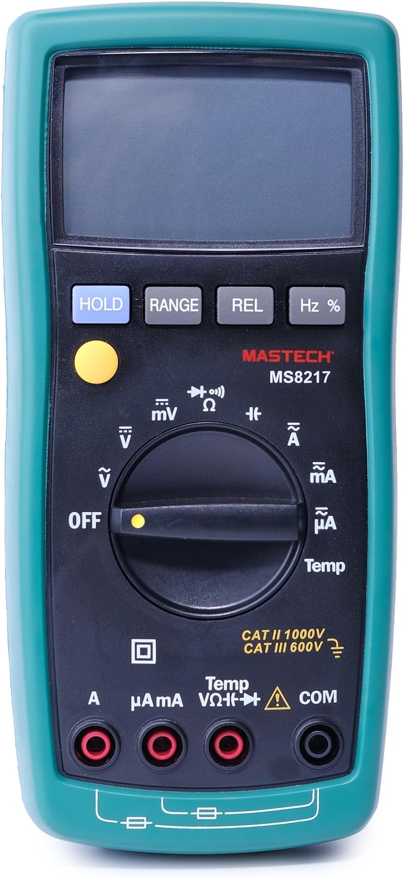 Mastech MS 8217 Digital Multimeter - Accurate Readings with 4000 Counts ...