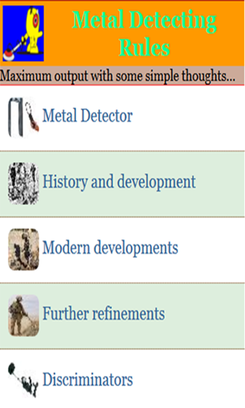 Metal Detecting Rules - App on Amazon Appstore