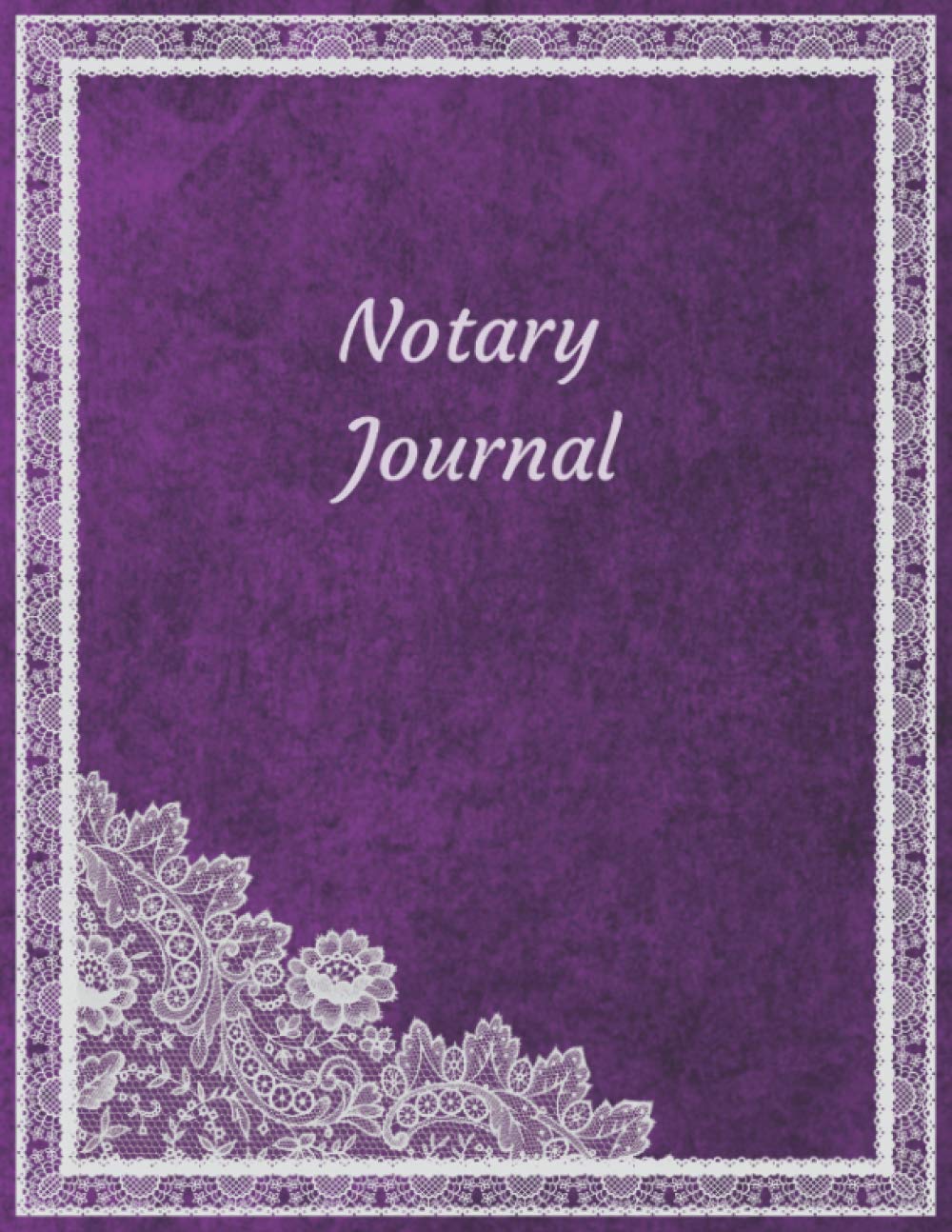 Notary Journal: Purple Notary Log Book For Women: Air, Rising ...