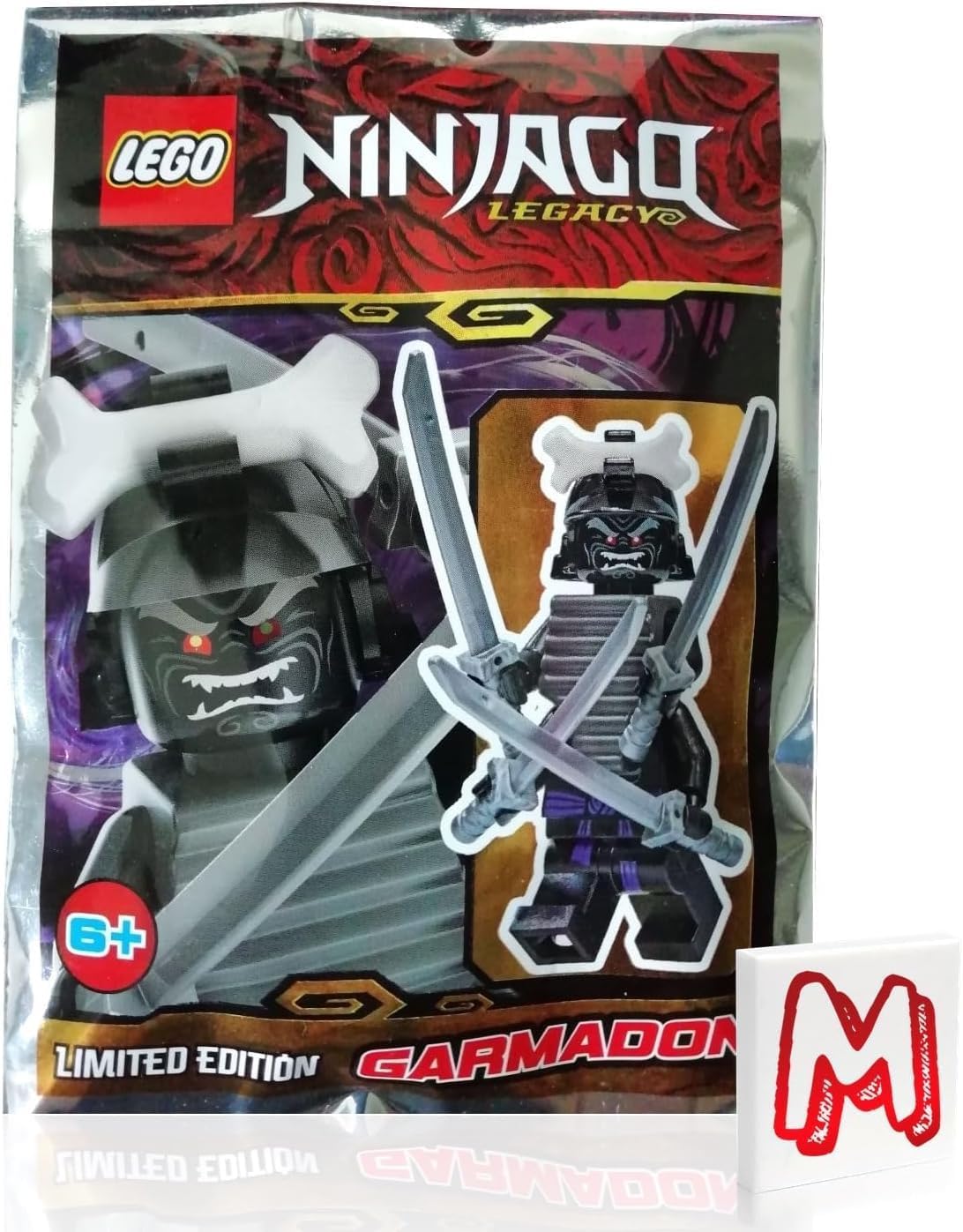 Amazon.com: LEGO Ninjago Legacy MiniFigure - Lord Garmadon (with Four ...