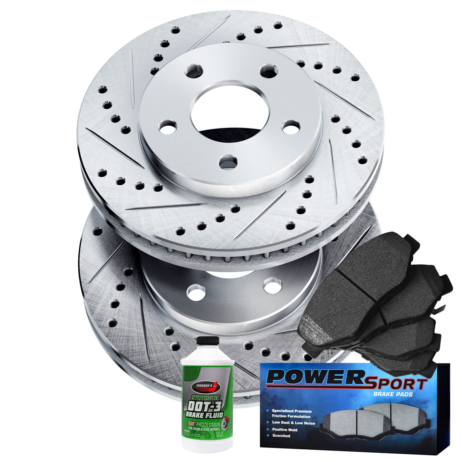 Front Brakes and Rotors Kit |Front Brake Pads| Brake Rotors and Pads ...