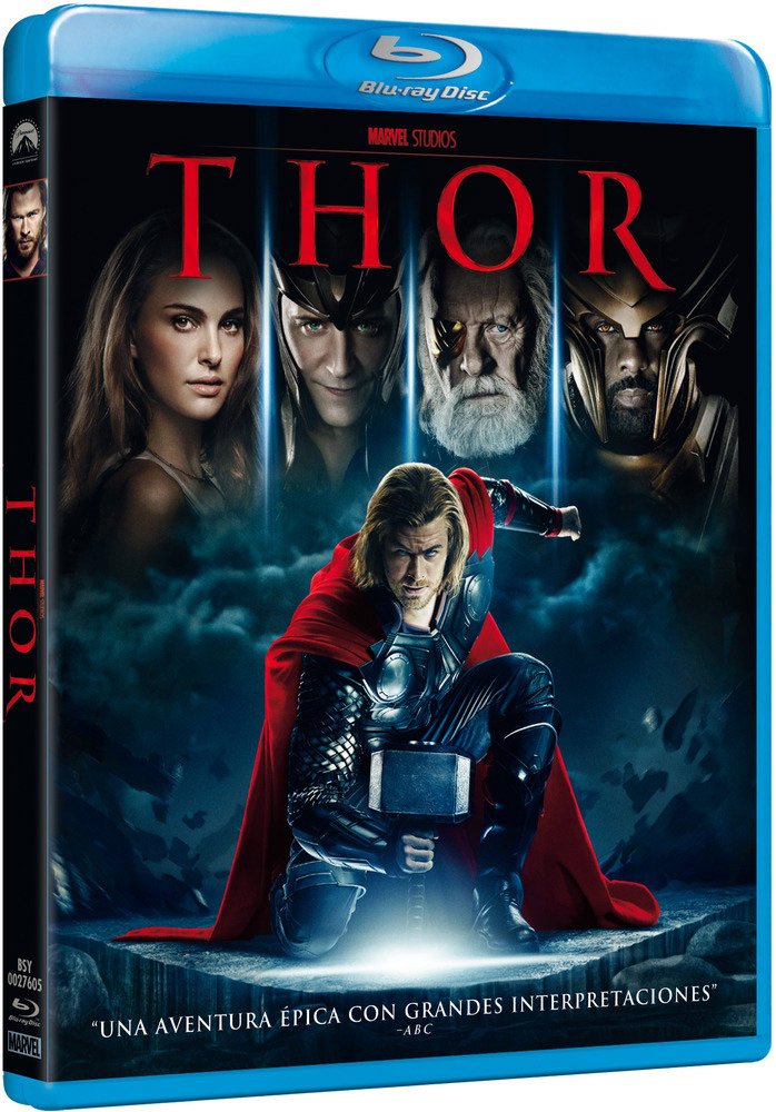 Thor [Blu-ray]: Amazon.es: Chris Hemsworth, Natalie Portman, Tom Hiddleston, Idris Elba, Kat ...