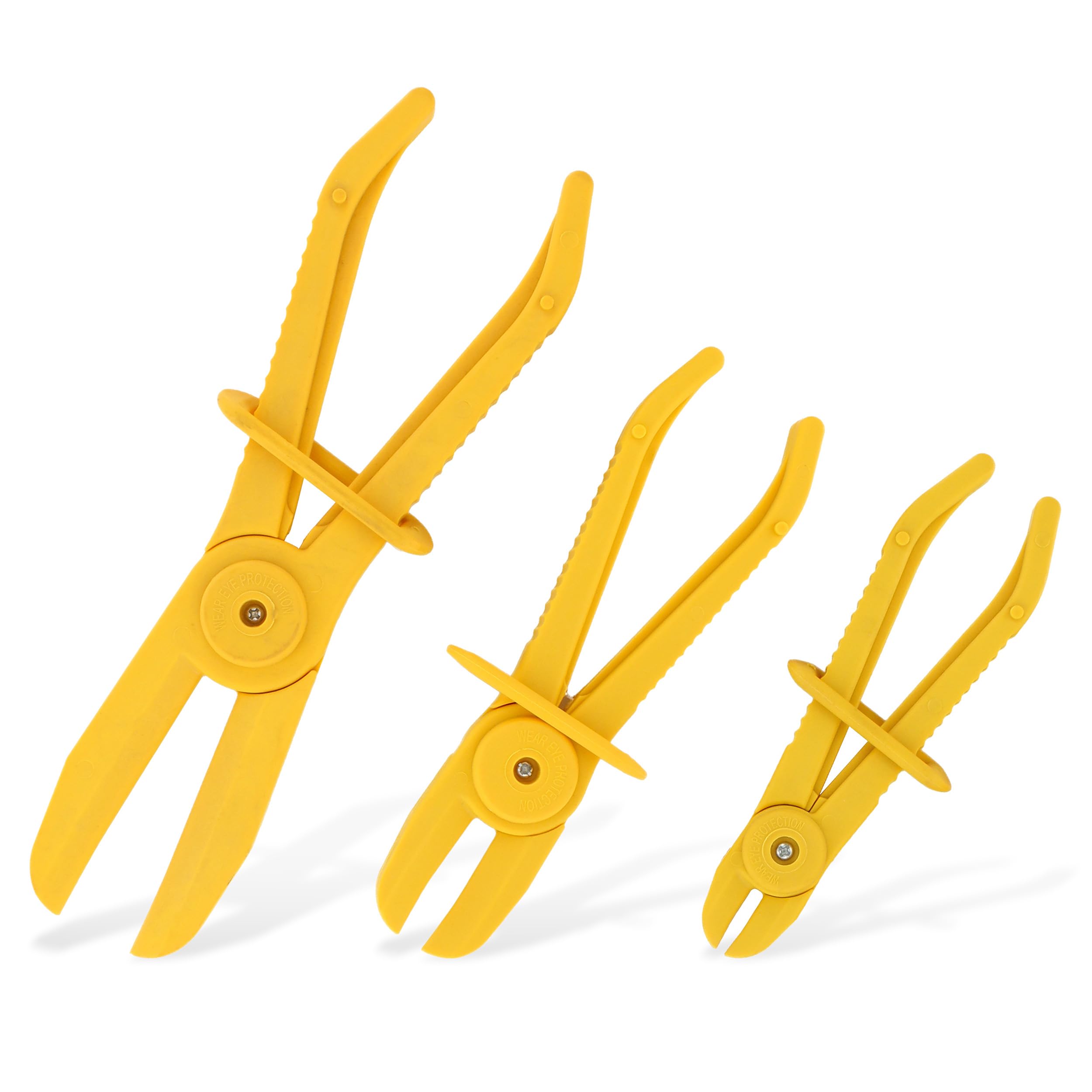 Amazon.com: ABN 3 Piece Flexible Fuel Brake Water Line Hose Clamp ...