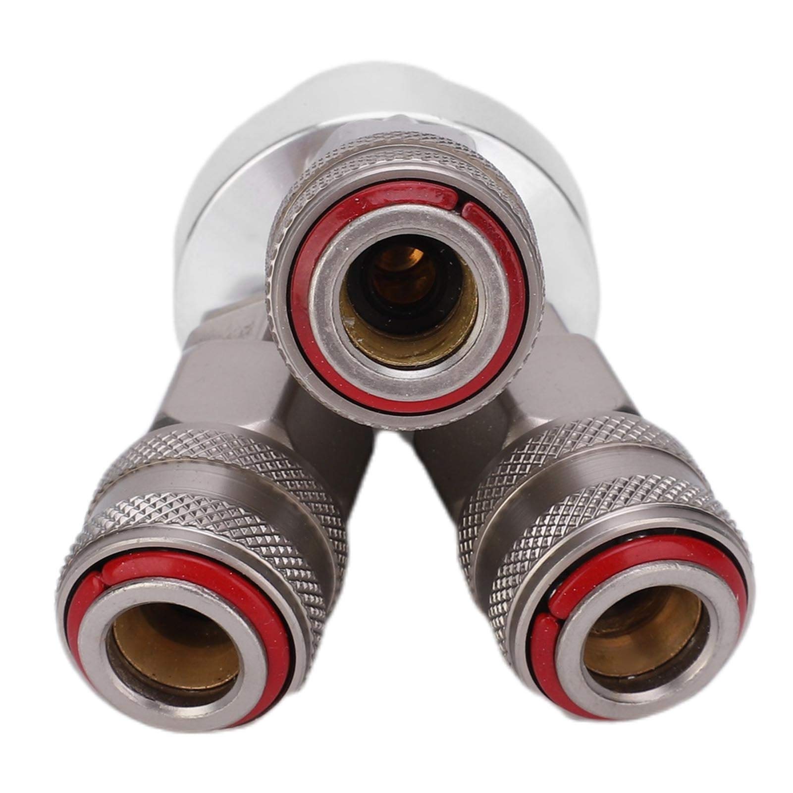 Buy LANTRO JS - 3 Way Air Hose Manifold Quick Coupler Connector Adapter ...