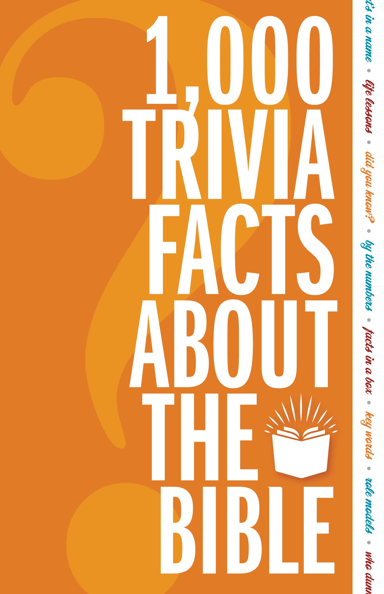 1,000 Trivia Facts About the Bible: Zondervan: 9780310151524: Amazon ...