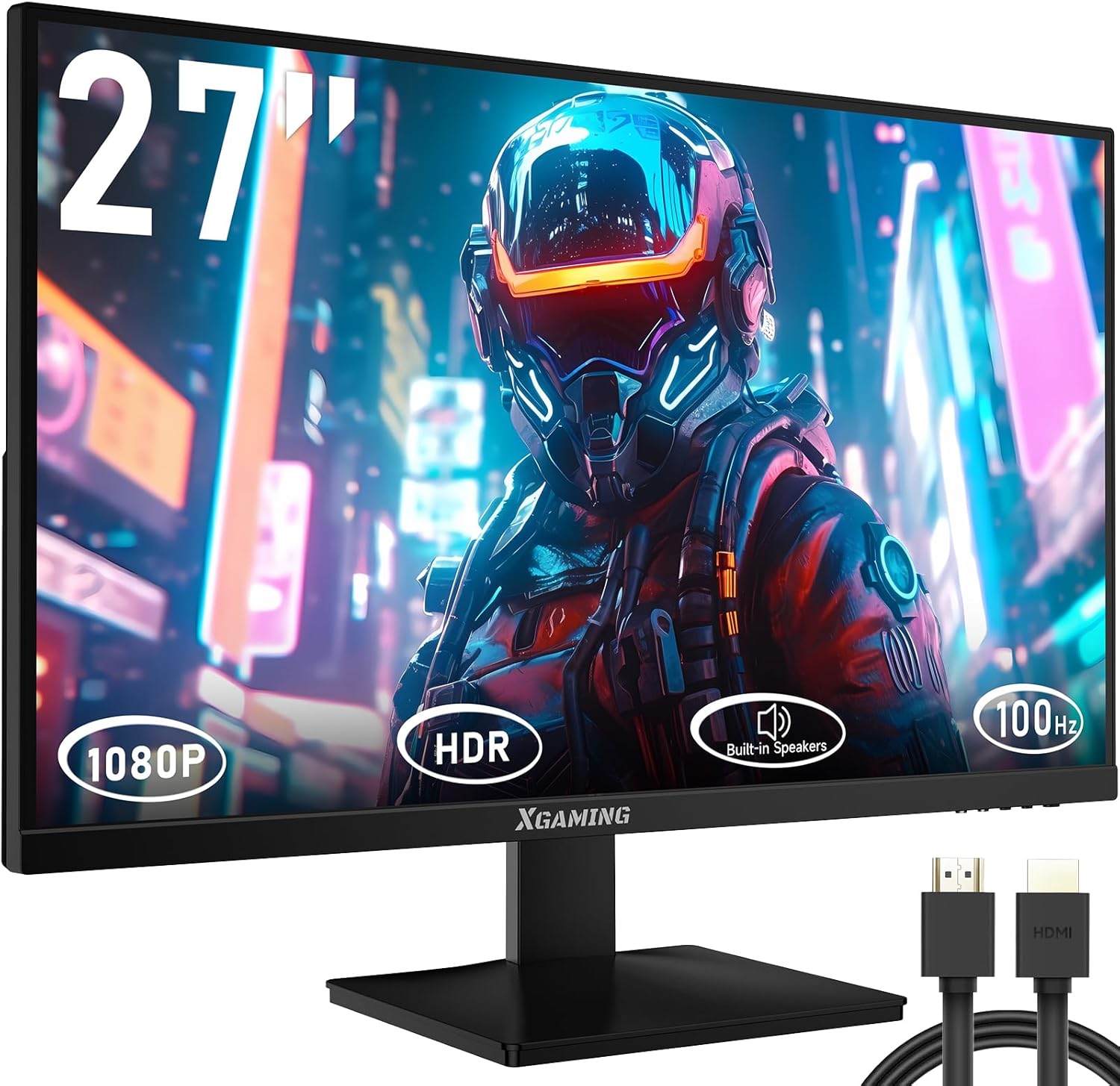 Amazon.com: izumuzi Monitor de computadora de 27 pulgadas 1080P 100Hz ...