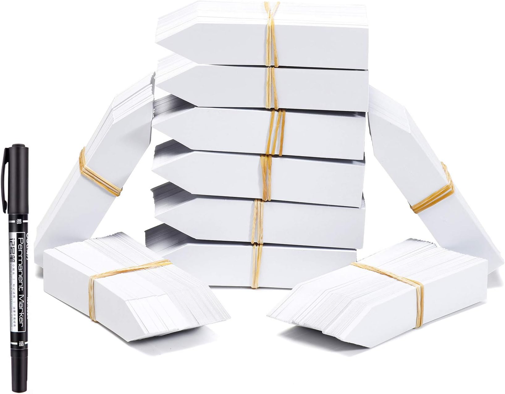 Amazon.com: Yinkin 100 Pcs Large Plant Label Signs 11.8 Inch Plant ...