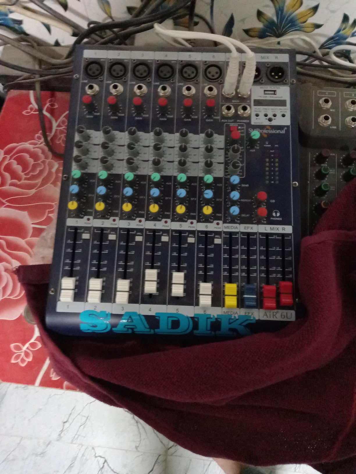 Studiomaster Studio Master Air 6U (6 Channel Mixer) With USB Option ...