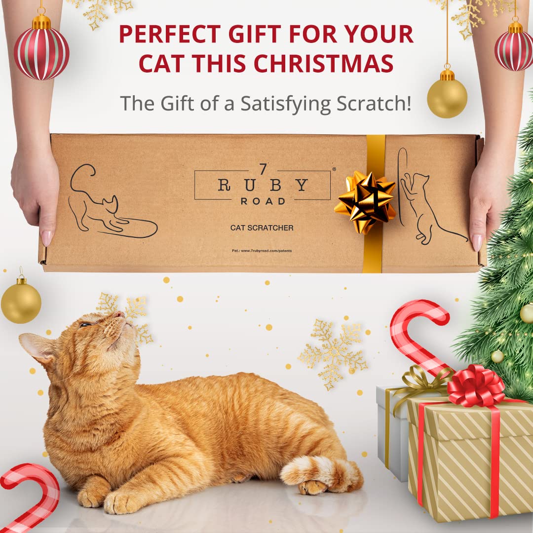 Space Saving Cat Furniture 7 Ruby Road Wall-Mounted Cat Scratcher ...