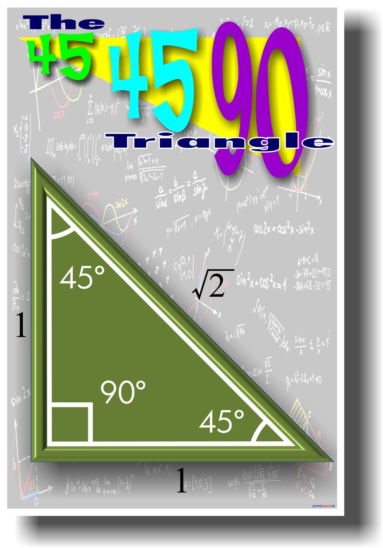 45 45 90 Triangle PPT Special Triangles: 45 O 45 O 90 O 1.1