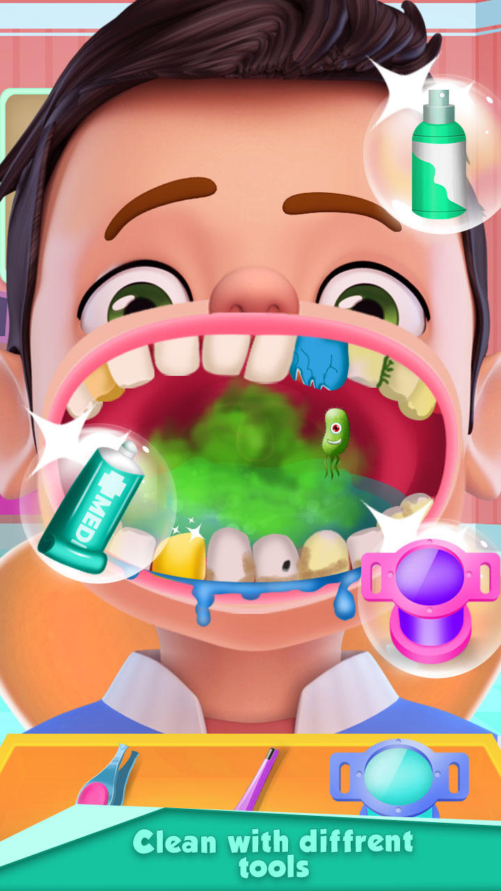 Crazy Kids Dentist Simulator：楽しいアドベンチャー-Amazonアプリストアのアプリ