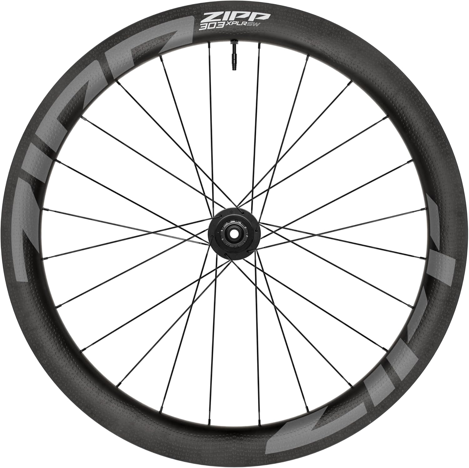 Amazon.com : Zipp 303 XPLR SW Front Wheel - 700, 12 x 100mm : Sports ...