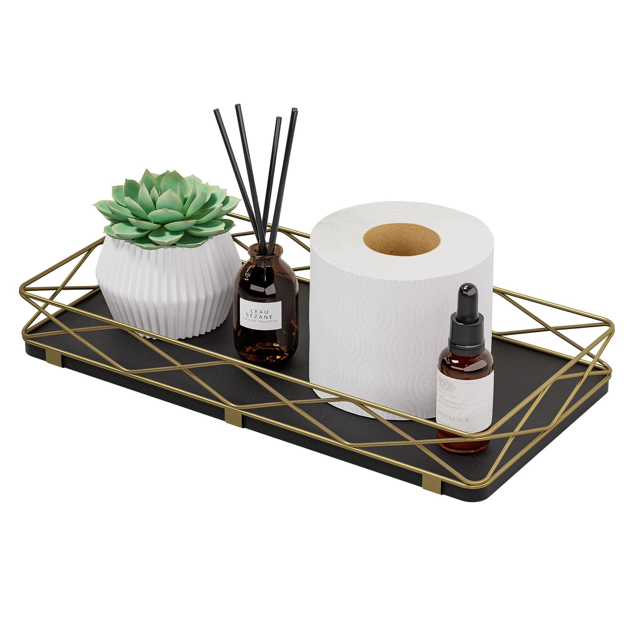 Amazon.com: Lixple Toilet Paper Basket Holder, 13" Bathroom Tray ...