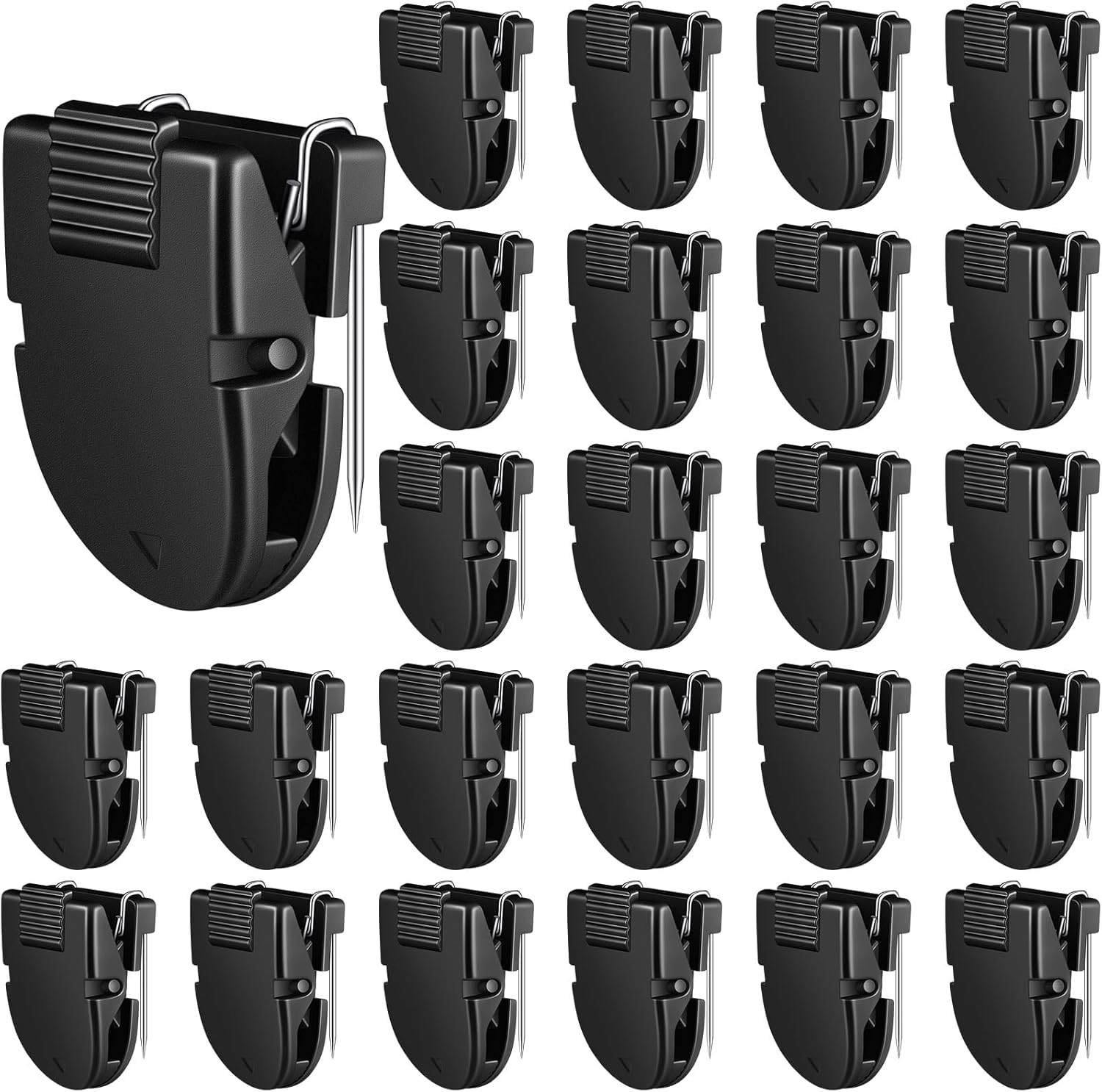 Amazon.com: Feifeiya 25 Pcs Cubicle Clips Fabric Panel Cubicle ...