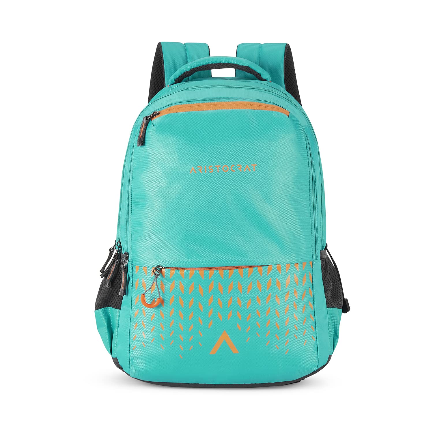 Buy Aristocrat 30 Litres Solid Pattern Bean Backpack (Teal, Medium) at ...