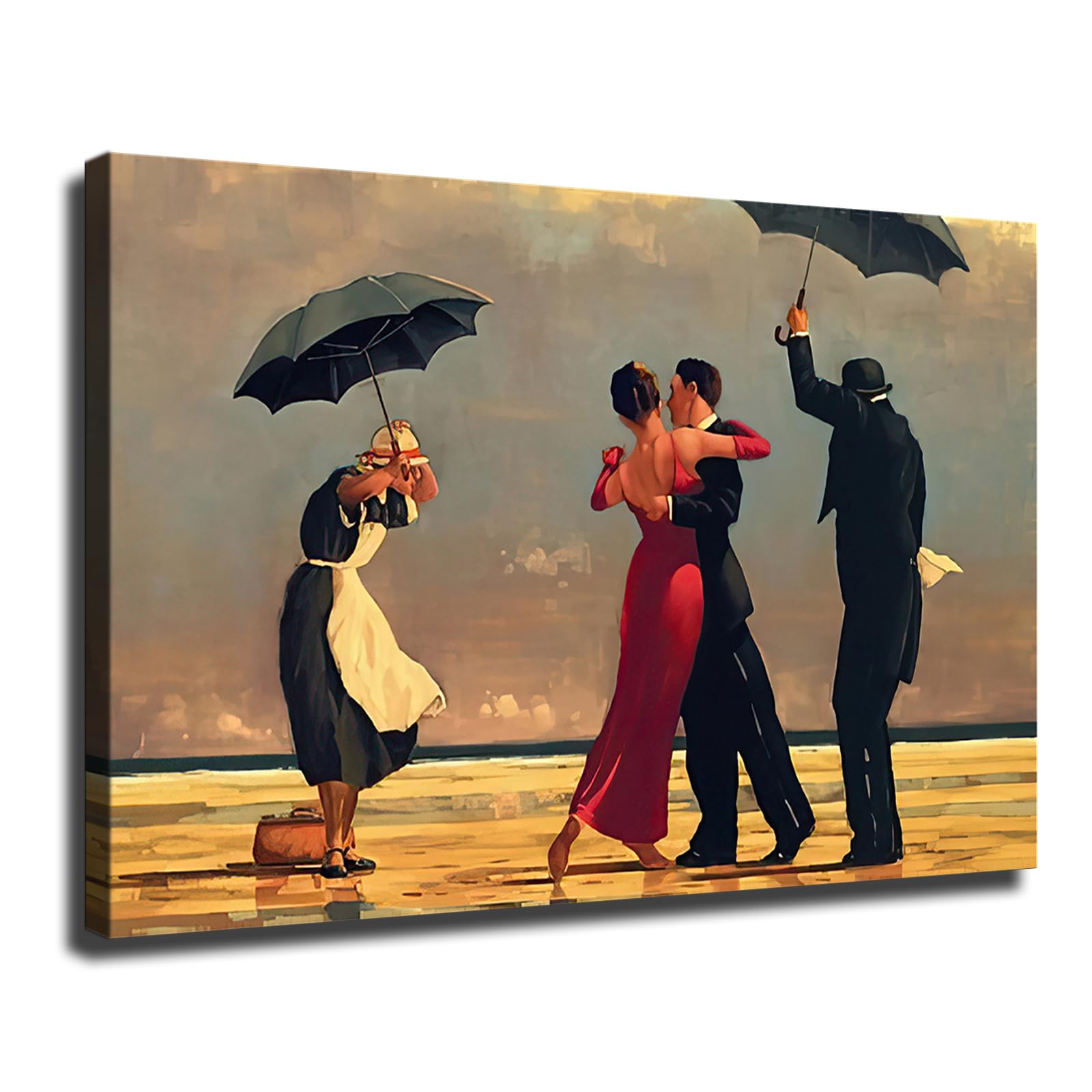 Amazon.com: The Singing Butler by Jack Vettriano Poster Canvas Painting ...