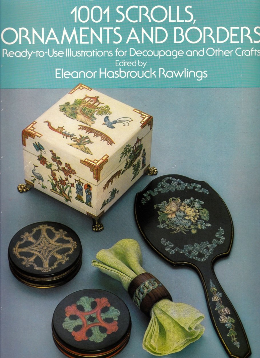Amazon | 1001 Scrolls, Ornaments and Borders: Ready-to-Use ...