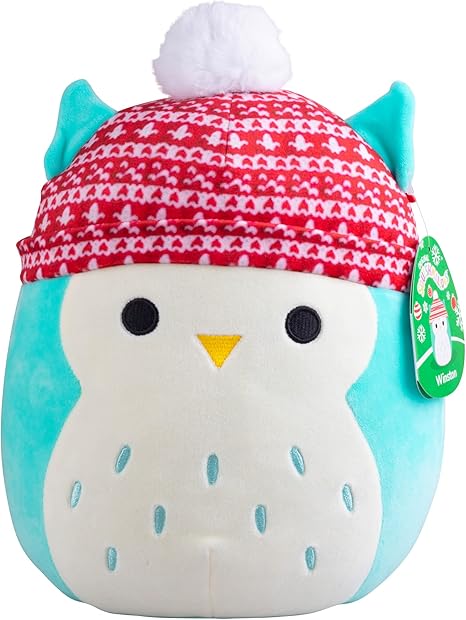 Amazon.com: Squishmallows Original 10-Inch Winston The Owl - Official ...