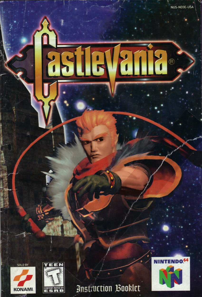 Castlevania N64 Instruction Booklet (Nintendo 64 Manual Only) (Nintendo ...