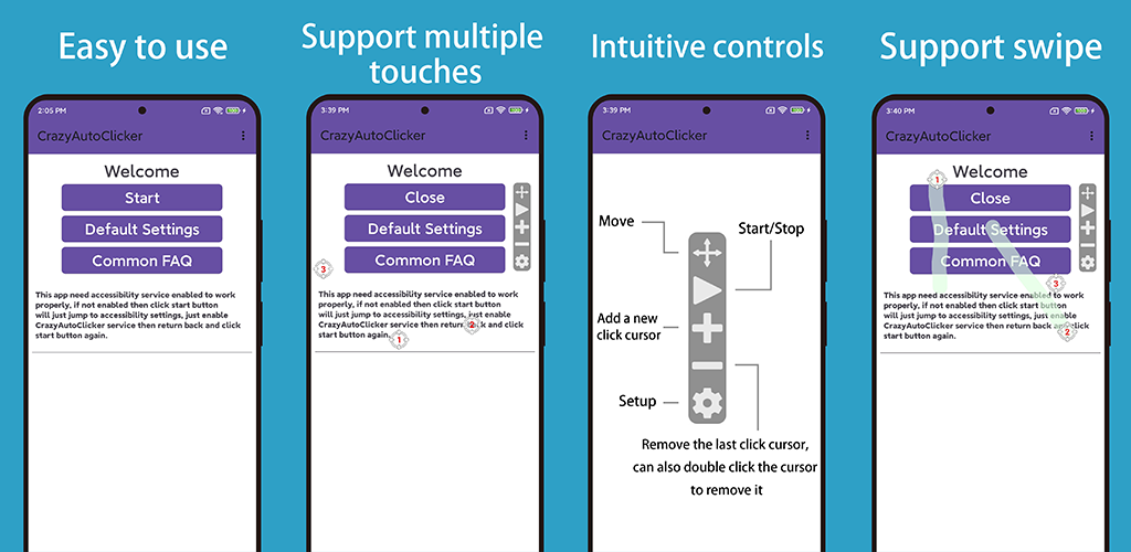 Crazy auto clicker-Amazonアプリストアのアプリ