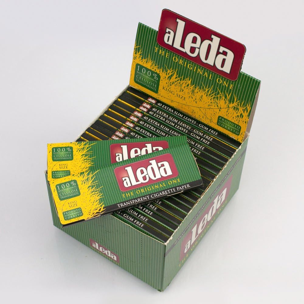 Amazon.com: Aleda Rolling Papers Transparent King Size 40 Leaves ...