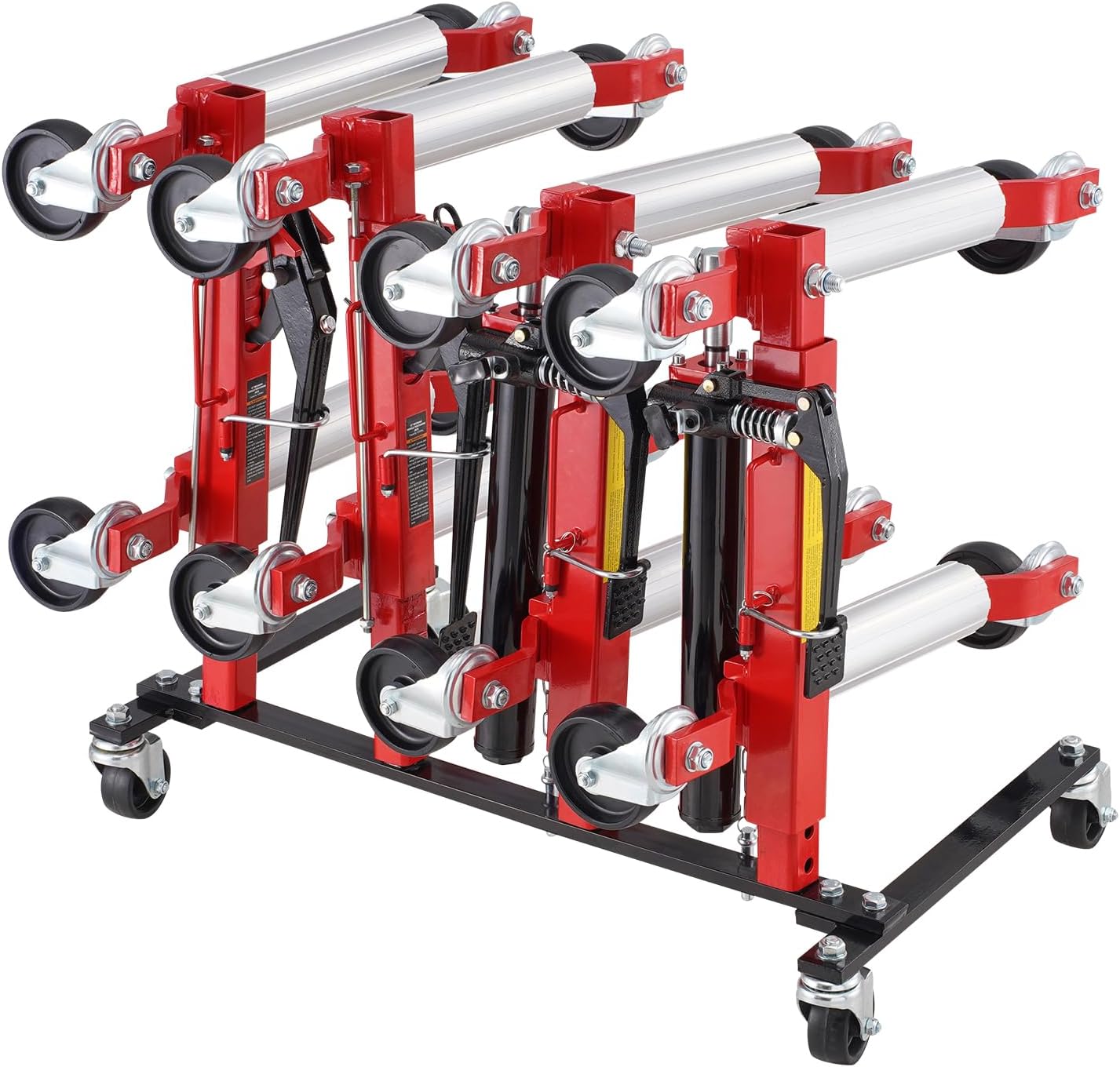 Amazon.com: VEVOR Car Dolly Rack, Storage Rack with 360° Rotatable ...