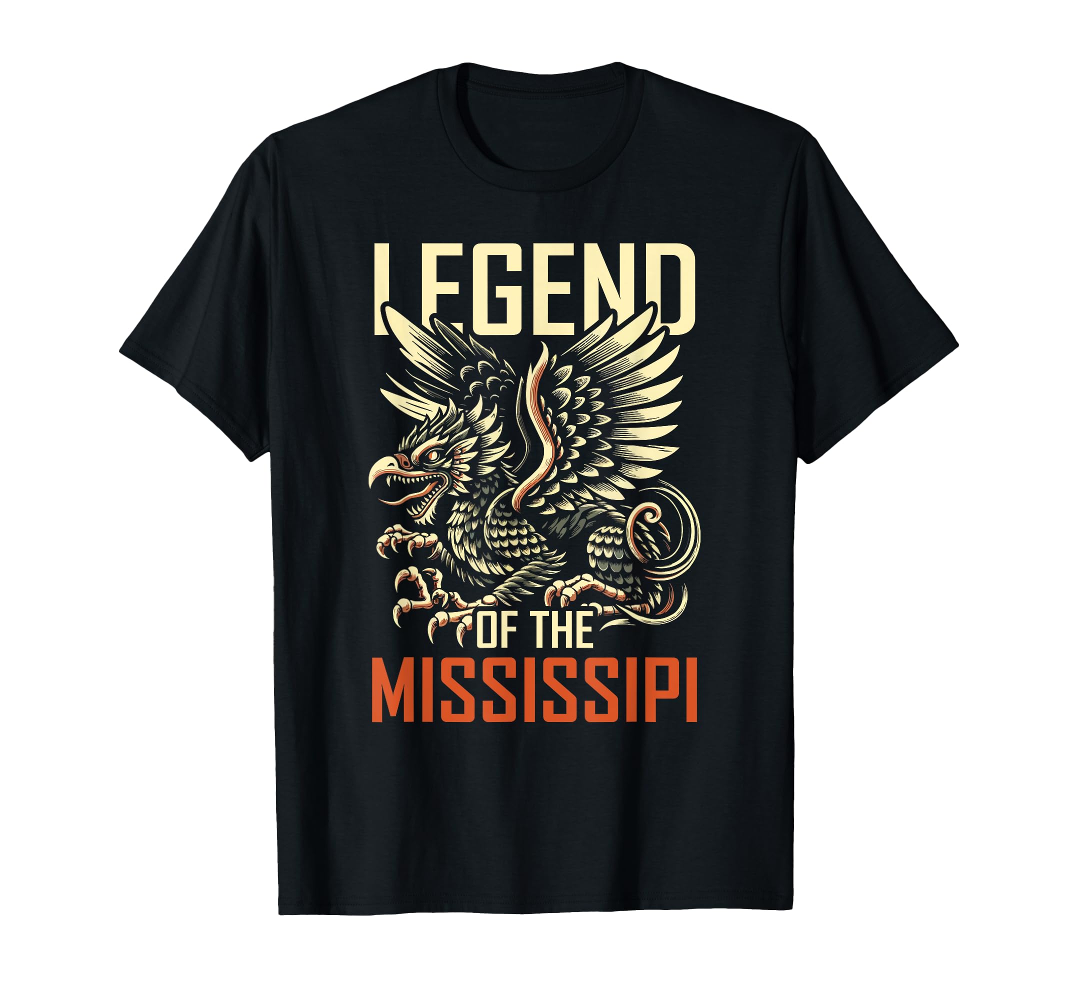 Amazon.com: Piasa Bird Mythical Creature Folklore Urban Legend T-Shirt ...
