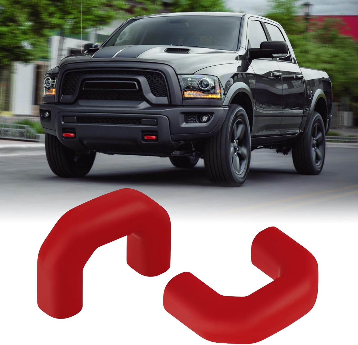 TECHPICCO Tow Hook Covers for RAM 1500 Classic 2009-2025 Warlock ...