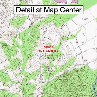 Amazon.com : USGS Topographic Quadrangle Map - Kerens, Texas (Folded ...