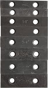 Machinist Thin Parallel Bars 4 Pair 5/32x3" Thin Parallel Set - Amazon.com